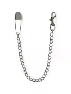 KAMIYA Kmy Safety-pin Curb-link Wallet Chain