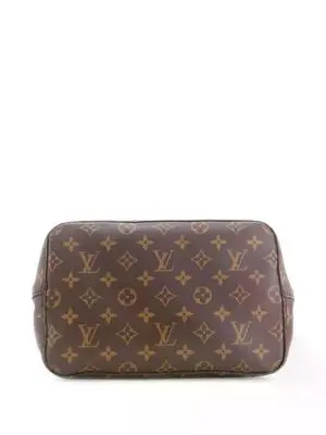 LOUIS VUITTON Neonoe Handbag Monogram Canvas With Leather Mm Bucket Bag - Brown
