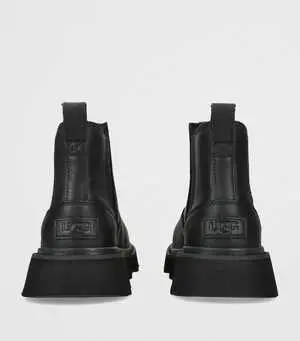 UGG Leather Lug Chelsea Boots