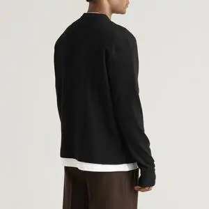 DANIEL SIMMONS Long Button Henley