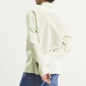 Studio Nicholson Hal Cotton Silk Stripe Shirt