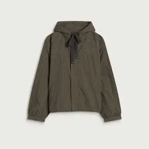 DAMSON MADDER Blake Hooded Top - Barley