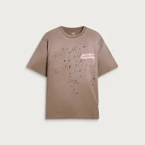 Satisfy Mothtech Wave T-shirt - Sunbleached Rain Drum