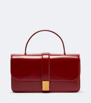 Khaite Blake Medium Leather Top-handle Bag