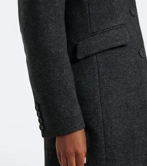 GANNI Wool And Cashmere-blend Coat