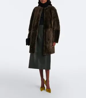 Vince Reversible Shearling Coat