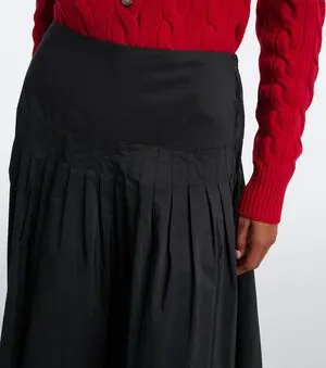Polo Ralph Lauren Pleated Maxi Skirt