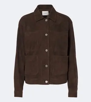 Vince Suede Jacket - Brown