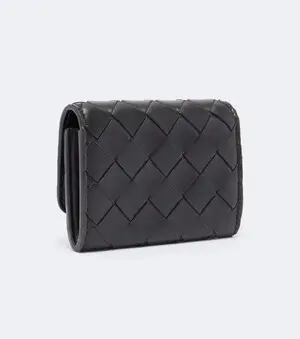 Bottega Veneta Intrecciato Leather Card Holder