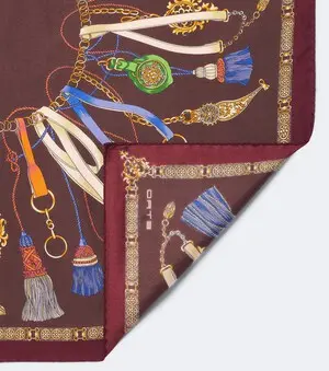 Etro Printed Silk Scarf