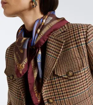 Etro Printed Silk Scarf