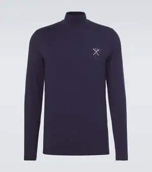 Brunello Cucinelli Silk Ski Sweatshirt - Blue