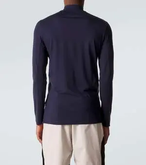 Brunello Cucinelli Silk Ski Sweatshirt - Blue