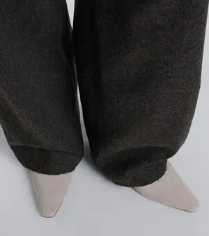 Manolo Blahnik Gostatu Suede Ankle Boots