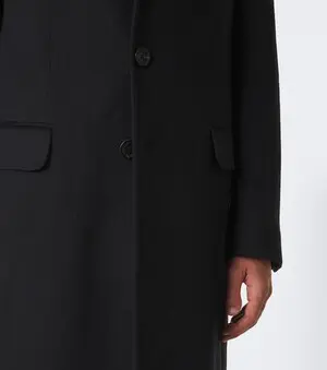 Zegna Wool And Cashmere-blend Coat