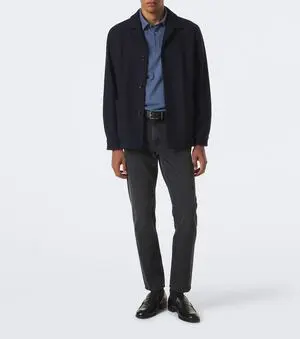 Zegna Cotton Pique Polo Shirt