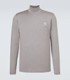 Brunello Cucinelli Silk Ski Sweatshirt - Grey