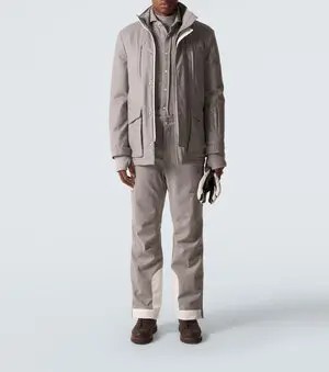 Brunello Cucinelli Silk Ski Sweatshirt