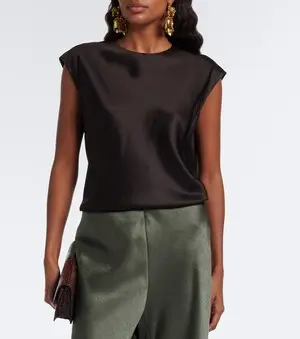Vince Satin Top