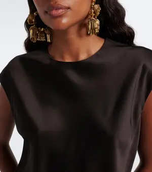 Vince Satin Top