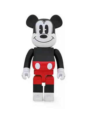 MEDICOM TOY Mickey Mouse 1000% R&w Ver. Figure - Black