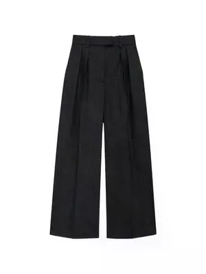 ANINE BING Lou Trousers Dark