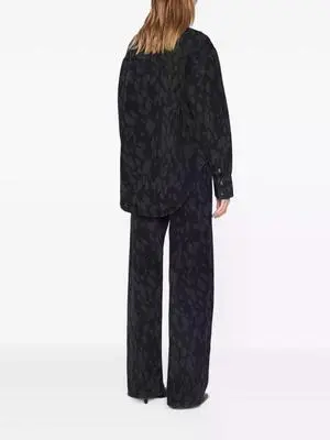 ANINE BING Samy Shirt Abstract Washed