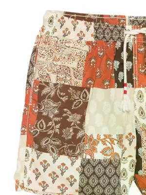 MC2 SAINT BARTH Caprese Patchwork Swim Shorts