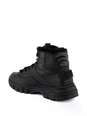 Bogner Shearling-lined Panelled Sneakers
