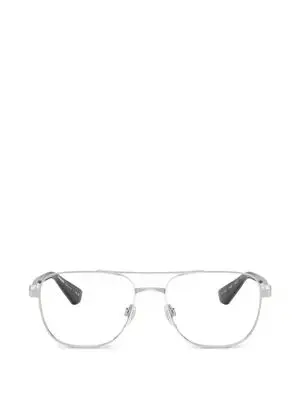 Burberry Pilot-frame Glasses - Silver
