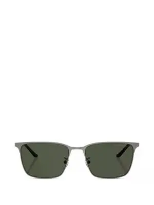 Emporio Armani Rectangle-frame Sunglasses - Grey