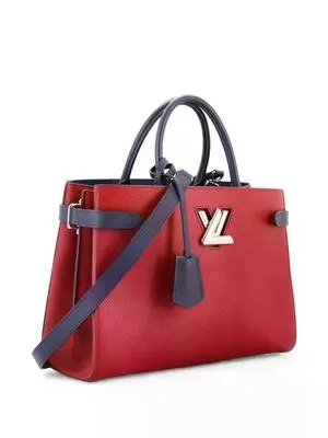 LOUIS VUITTON Twist Epi Leather Tote Bag - Red