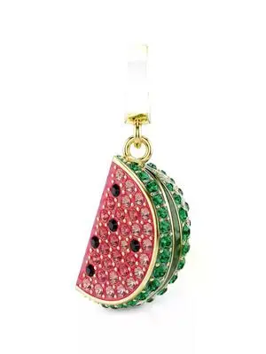SWAROVSKI Crystal-embellished Watermelon Keyring - Red