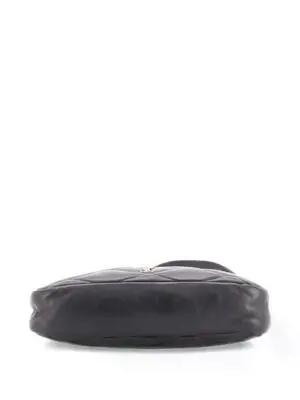 Saint Laurent Charniere Frame Quilted Leather Clutch Bag