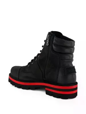 Bogner Padded-collar Lace-up Boots