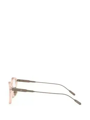 Moncler Geometric-frame Glasses - Orange