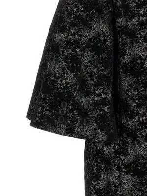 Comme Des Garçons Abstract-pattern Wide-sleeve Blazer