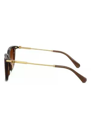 SWAROVSKI Crystal-embellished Square Sunglasses