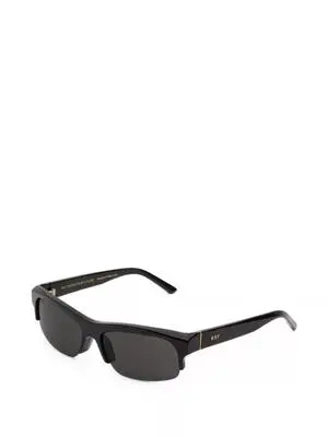 RETROSUPERFUTURE Scatto Rectangle-frame Sunglasses - Black