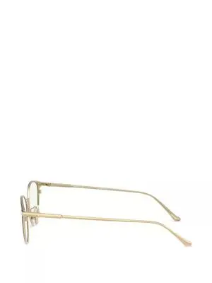 COACH Round-frame Titanium Glasses
