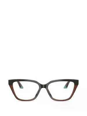 Emporio Armani Rectangle Glasses - Grey