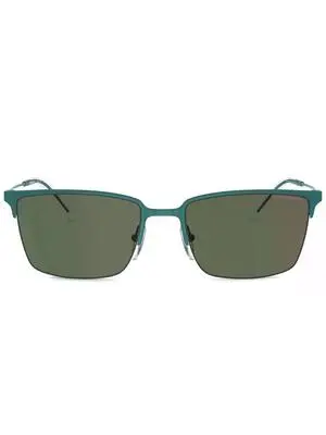 Emporio Armani Rectangle-frame Sunglasses - Green