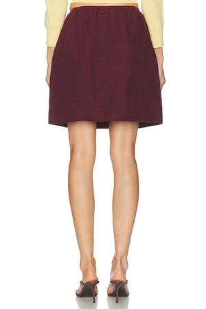 Miu Miu Lino Skirt