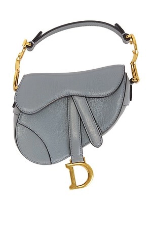 Dior Micro Saddle Bag - Blue