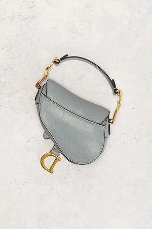 Dior Micro Saddle Bag - Blue