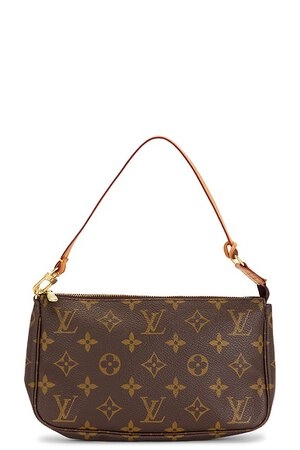 LOUIS VUITTON Monogram Pochette Accessoires Shoulder Bag - Brown