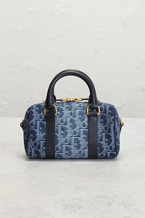 Dior Oblique Nano Groove Convertible Bowling Bag