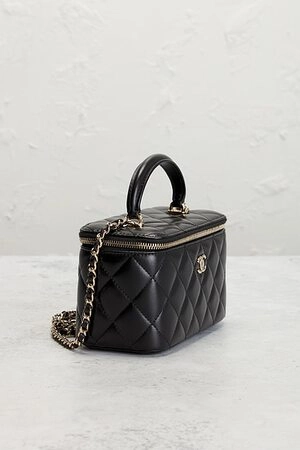 Chanel Lambskin Small Classic Vanity Case