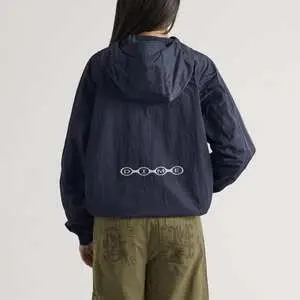 DIME Crinkled Tech Windbreaker Jacket