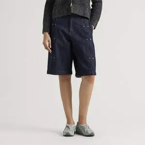 DIME Pleated Baggy Denim Short
